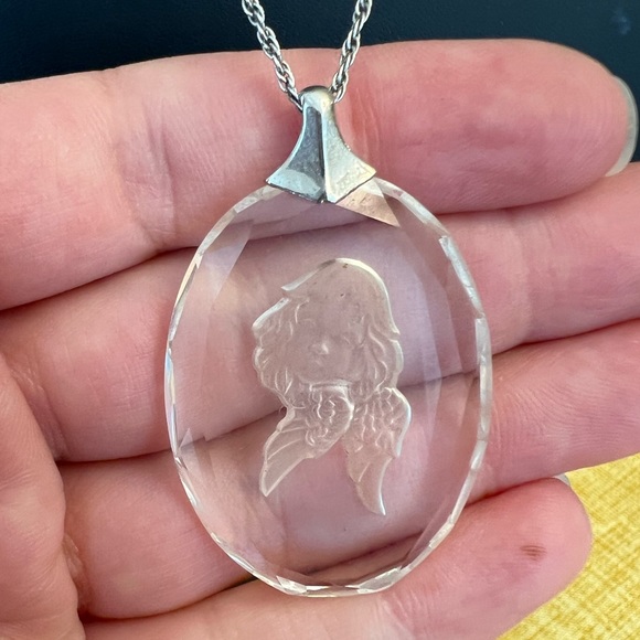 Jewelry | Intaglio House Of Goebel Adoring Angel Austrian Crystal ...